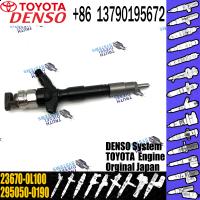 China 295050-0530 TOYOTA Fuel Injector 295050-0190 With 2KD Engine for sale