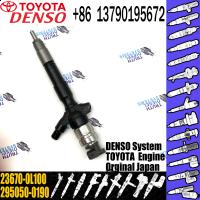 China 295050-0530 TOYOTA Fuel Injector 295050-0190 With 2KD Engine for sale