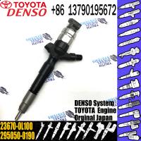 China 295050-0530 TOYOTA Fuel Injector 295050-0190 With 2KD Engine for sale