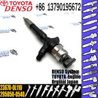 China 236700L110 TOYOTA Fuel Injector FTV 2.5L Common Rail Fuel Injector for sale