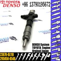 China 236700L110 TOYOTA Fuel Injector FTV 2.5L Common Rail Fuel Injector for sale