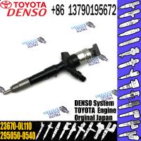 China 236700L110 TOYOTA Fuel Injector FTV 2.5L Common Rail Fuel Injector for sale