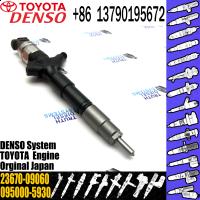 China Diesel Common Rail Injector 23670-09060 095000-5930 For TOYOTA 2KD-FTV for sale