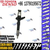China 23670-30140 Diesel Engine Injection Pump 2KD Engine Common Rail Fuel Injector for sale