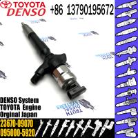 China 23670-30140 Diesel Engine Injection Pump 2KD Engine Common Rail Fuel Injector for sale