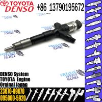China 23670-30140 Diesel Engine Injection Pump 2KD Engine Common Rail Fuel Injector for sale