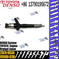 China ISO TOYOTA Fuel Injector Common Rail Diesel Injector Toyota Hilux 1KD-FTV 3.0 for sale