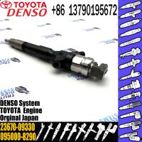 China ISO TOYOTA Fuel Injector Common Rail Diesel Injector Toyota Hilux 1KD-FTV 3.0 for sale
