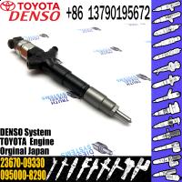 China ISO TOYOTA Fuel Injector Common Rail Diesel Injector Toyota Hilux 1KD-FTV 3.0 for sale