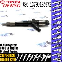 China ISO TOYOTA Fuel Injector Common Rail Diesel Injector Toyota Hilux 1KD-FTV 3.0 for sale