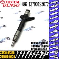 China 3.0d 2KD Common Rail Injector Parts 23670-09350 295050-0520 for sale