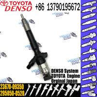 China 3.0d 2KD Common Rail Injector Parts 23670-09350 295050-0520 for sale