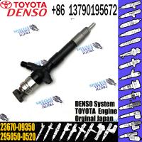 China 3.0d 2KD Common Rail Injector Parts 23670-09350 295050-0520 for sale