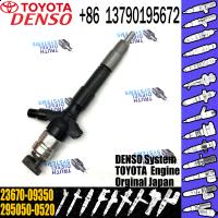 China 3.0d 2KD Common Rail Injector Parts 23670-09350 295050-0520 for sale