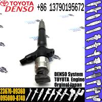 China 23670-09360 TOYOTA Fuel Injector 2KD Engine For DENSO Injection for sale