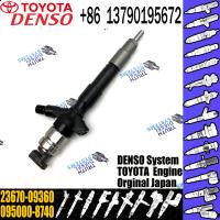 China 23670-09360 TOYOTA Fuel Injector 2KD Engine For DENSO Injection for sale