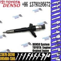 China 095000-7380 TOYOTA Fuel Injector Common Rail Injector For Toyota HIACE HILUX 2.5D for sale