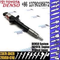 China 295050-0800 TOYOTA Fuel Injector 23670-0L110 Diesel Fuel Injector for sale