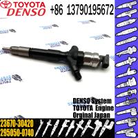 China 295050-0800 TOYOTA Fuel Injector 23670-0L110 Diesel Fuel Injector for sale