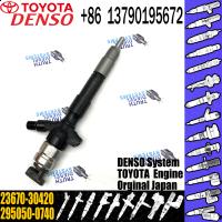 China 295050-0800 TOYOTA Fuel Injector 23670-0L110 Diesel Fuel Injector for sale