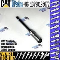 China 3306 3304 CAT Fuel Injector Nozzle Excavator 7W7031 170-5187 0R424 for sale