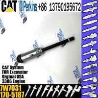China 3306 3304 CAT Fuel Injector Nozzle Excavator 7W7031 170-5187 0R424 for sale