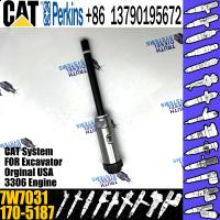 China 3306 3304 CAT Fuel Injector Nozzle Excavator 7W7031 170-5187 0R424 for sale