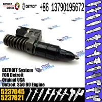 China Common Rail Diesel Fuel Injector 5237821 5237045 Detroit Diesel Injectors for sale