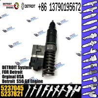 China Common Rail Diesel Fuel Injector 5237821 5237045 Detroit Diesel Injectors for sale