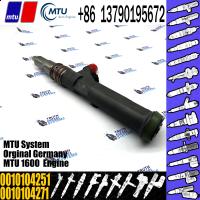 China VTO-B160BM Diesel Common Rail Injector MTU 253351 0010104251 0010104271 for sale