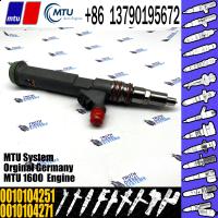 China VTO-B160BM Diesel Common Rail Injector MTU 253351 0010104251 0010104271 for sale