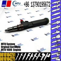 China VTO-B160BM Diesel Common Rail Injector MTU 253351 0010104251 0010104271 for sale