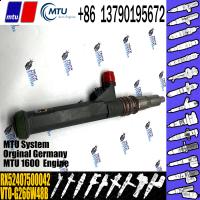 China 23526589 Common Rail Fuel Injector VTO-G363BD RX52407500042 For DDC MTU 4000 for sale