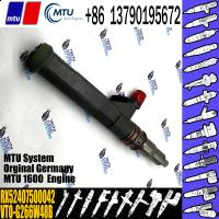 China 23526589 Common Rail Fuel Injector VTO-G363BD RX52407500042 For DDC MTU 4000 for sale