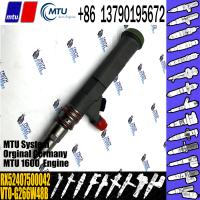 China 23526589 Common Rail Fuel Injector VTO-G363BD RX52407500042 For DDC MTU 4000 for sale