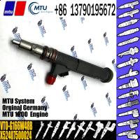 China 0010106951 Diesel Engine Injector Oem VTO-G166W4 High Speed Steel MTU 4000 for sale