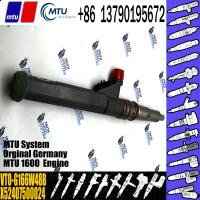 China 0010106951 Diesel Engine Injector Oem VTO-G166W4 High Speed Steel MTU 4000 for sale