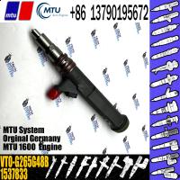 China 1498083 Diesel Fuel Injector ISO MTU VTO-G265G48B X5240750003 for sale