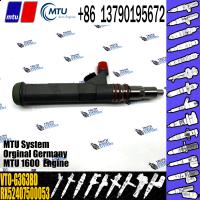 China 23526589 Diesel Fuel Injector Common Rail Fuel Injector For DDC MTU 4000 for sale