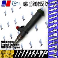 China VTO-G441M48B Common Rail Diesel Injector X52407500052 For MTU for sale