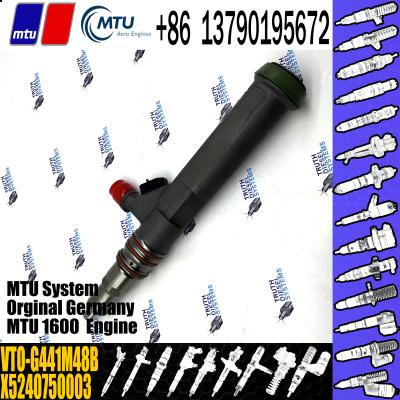 China VTO-G441M48B Common Rail Diesel Injector X52407500052 For MTU for sale