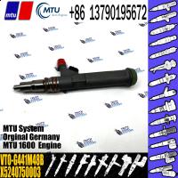 China VTO-G441M48B Common Rail Diesel Injector X52407500052 For MTU for sale