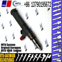 China VTO-G441M48B Common Rail Diesel Injector X52407500052 For MTU for sale