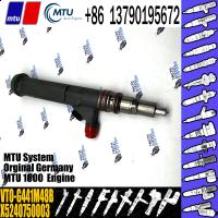 China VTO-G441M48B Common Rail Diesel Injector X52407500052 For MTU for sale