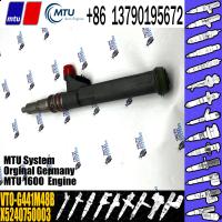 China VTO-G441M48B Common Rail Diesel Injector X52407500052 For MTU for sale