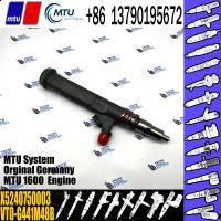 China ISO Mercedes Diesel Injectors VTO-G265G48B X5240750003 MTU 1600 Engine for sale