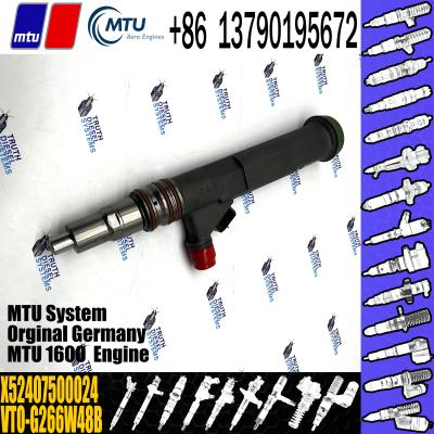 China MTU Diesel Fuel Injector 16V High Speed Steel X52407500024 VTO-G266W48B for sale