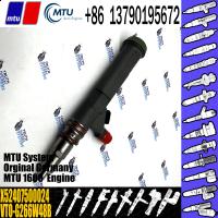 China MTU Diesel Fuel Injector 16V High Speed Steel X52407500024 VTO-G266W48B for sale