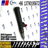 China MTU Diesel Fuel Injector 16V High Speed Steel X52407500024 VTO-G266W48B for sale