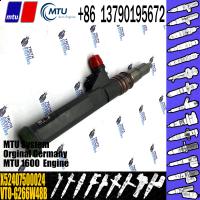 China MTU Diesel Fuel Injector 16V High Speed Steel X52407500024 VTO-G266W48B for sale